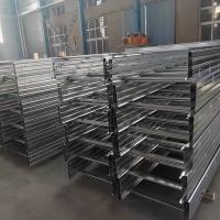 China Galvanized Ladder Type Cable Tray  Low Maintenance And Wall Mounted Installation Method for sale