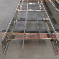 China 50mm-200mm Height Ladder Type  Metal Cable Trough With Good Ventilation And High Corrosion Resistance for sale