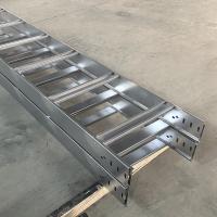 China Good Ventilation Ladder Type Cable Tray High Corrosion Resistance 50mm-1000mm for sale