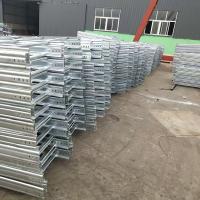 China Good Ventilation Ladder Type Cable Tray High Corrosion Resistance 50mm-1000mm for sale