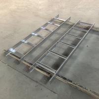 China Indoor Outdoor Ladder Type Cable Tray Trough With High Flexibility And Galvanized Protective Coating for sale