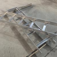 China Fire Resistance Ladder Type Cable Tray Wall Mounted Cable Tray With Galvanized Finish And Solution for sale