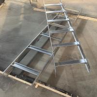 China Indoor Outdoor Ladder Type Cable Tray With High Corrosion Resistance 50mm-200mm Height for sale