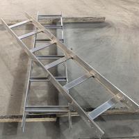 China Customizable Ladder Trough Type Cable Tray 50mm-1000mm For Steel for sale