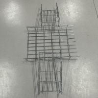 China Network Lan Cable Tray Wall Mounted 4 Inches Width  Cable Management Solution for sale