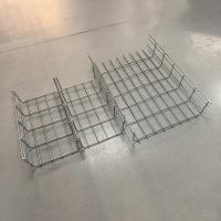 China 4 Inches Depth Network Cable Tray  Compatible With Most Standard Network Cables Adjustable Support Brackets Included for sale