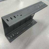 China Energy Saving Solid Bottom Cable Tray 50mm - 300mm Corrosion Resistance for sale
