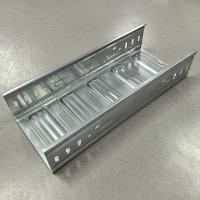 China Wall Mounting Or Hanging Cable Tray Industrial Metal Cable Trough 100mm - 1000mm for sale