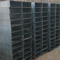 China 25mm-150mm Hot Dip Galvanized Steel Cable Tray Wall Mount Installation 3m-6m Length for sale