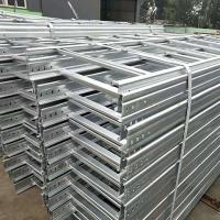 China Non Flammable Fire Resistance Zinc Metal Cable Tray 50mm-1000mm Corrosion Resistant for sale