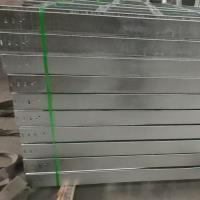 China 1.0mm-2.5mm Thickness Zinc Dip Treated Cable Support Tray With Hot Dip Zinc Plating Benefit for sale