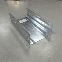 China Zinc Plated Cable Tray Construction Customizable Lengths Hdg Cable Tray For Streamlined Cable Organization for sale