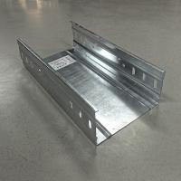 China Zinc Plated Cable Tray Construction Customizable Lengths Hdg Cable Tray For Streamlined Cable Organization for sale