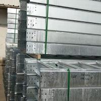 China 3m-6m Length Zinc Dip Coated Ladder Type Cable Tray 50mm Medium Duty Cable Tray for sale