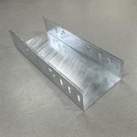 China Zinc Plated Cable Tray Construction Customizable Lengths Hdg Cable Tray For Streamlined Cable Organization for sale