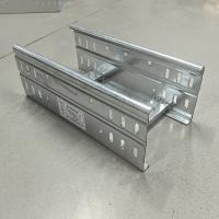 China Silver Galvanised Steel Cable Tray 50mm-1000mm For Indoor And Outdoor for sale