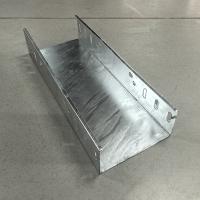 China Silver Hot Dipped Galvanized Cable Tray With Non Flammable Fire Resistance 50mm-1000mm Width for sale