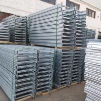 China 3m-6m Length Zinc Dip Coated Ladder Type Cable Tray 50mm Medium Duty Cable Tray for sale