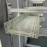China Durability Wall Mount Cable Tray Or Ceiling Mounted Installation Cable Tray Galvanized Steel for sale