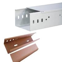 China Customized 300mm Pregalvanized Perforated Cable Tray Stainless Steel for sale