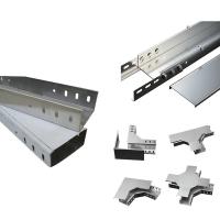 China Galvanization Electric Steel Cable Tray Ventilated Perforated Trough for sale
