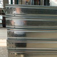 China Industrial Steel Cable Duct Hot Dip Galvanized Cable Trunking with Perforated Cable Laying Tray for sale