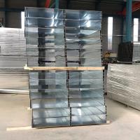 China Industrial Steel Cable Duct Hot Dip Galvanized Cable Trunking with Perforated Cable Laying Tray for sale