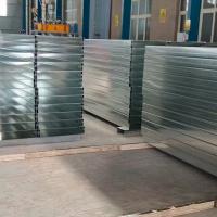 China Galvanized Steel Slotted Cable Tray System for Power Line Protection and Structured Cabling in Commercial Wiring Projects for sale