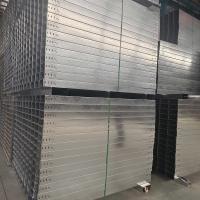 China Industrial Construction Galvanized Ladder Cable Tray 1.2mm Thick Custom Color Corrosion Resistant for sale