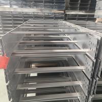 China Hot-dip Galvanized Perforated Cable Tray with 30-500mm Side Rail Height and Light/Medium/Heavy Duty Load Capacity for sale