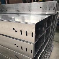 China Hot-dip Galvanized Cable Tray - Corrosion Resistant Wire Trough with Customizable Sizes for Indoor/Outdoor Use for sale
