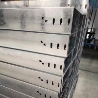 China Hot-dip Galvanized Cable Tray - Corrosion Resistant Wire Trough with Customizable Sizes for Indoor/Outdoor Use for sale