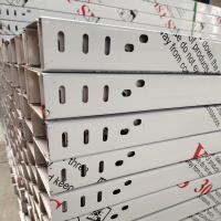 China Hot-Dip Galvanized Perforated Cable Tray with 30-500mm Side Rail Height for Wall-mounted or Floor-mounted Installation for sale
