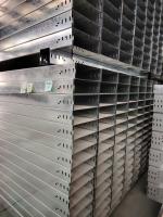 China Hot Dipped Galvanized Steel Industrial Cable Ladder Anti-corrosion Long Life Ventilated Design Construction Cable Laying Tray for sale