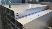 China Anti-Corrosion Closed Cable Trough with Solid Base | Custom Size Trough Cable Tray for Cable Isolation for sale