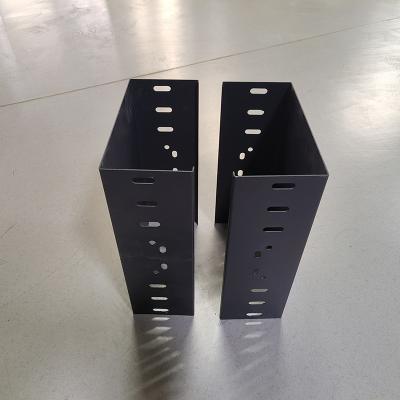 China Industrial Wire Support Slotted Cable Tray Metal Sheet Trough System for Plant Wide Cable Management for sale
