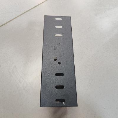 China Powder Coated Ventilated Slotted Cable Tray Outdoor Weather Resistant Cable Support System for sale