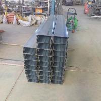China High Temperature Resistant Slotted Cable Tray Film Coated Steel Trunking for Industrial Wiring for sale