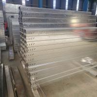 China Open Slot Steel Slotted Cable Tray Medium Duty Galvanized Support System for Industrial Plant Wiring for sale