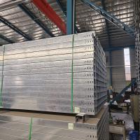 China Power Plant Slotted Cable Tray High Load Cable Support System for Energy Facilities for sale