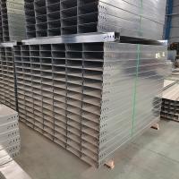 China Salt Fog Resistant Slotted Cable Tray Coastal Marine Cable Support Structure for sale