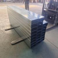 China Corrosion Resistant Slotted Cable Tray Acid Proof Steel Trunking for Chemical Plant Wiring for sale