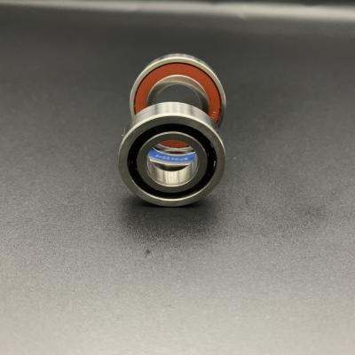 China 7003C-2RZ P4 Precision Angular Contact Ball Bearing 17x35x10mm with Light Preload for High-Speed Applications for sale