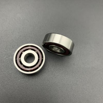 China 727AC High Precision P4/ABEC-7 Angular Contact Ball Bearing with 25° Contact Angle and 7x22x7mm Dimensions for sale