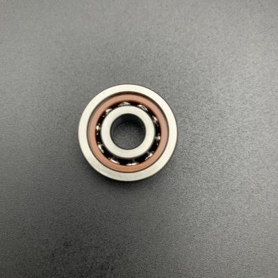 China 705C Miniature Precision Angular Contact Ball Bearing 5x14x5mm with 15°,25°,40° Contact Angle and ABEC-5 Precision for sale