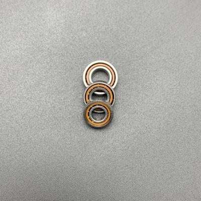 China 718/5AC Miniature Precision Angular Contact Ball Bearing 5x11x3mm with 25° Contact Angle and Light Preload for sale