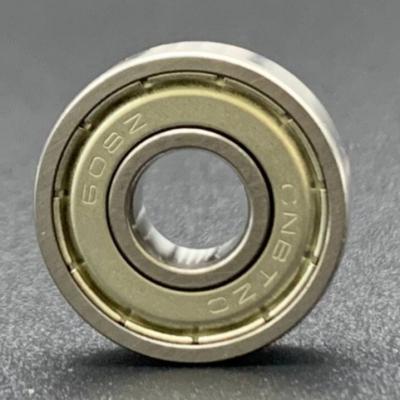 China 608-ZZ High Precision Double Shielded Deep Groove Ball Bearing 8x22x7mm for AC Motor for sale
