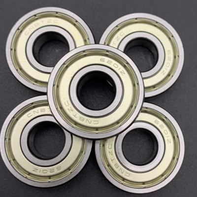 China 6201 ZZ Deep Groove Ball Bearing 12 X 32 X 10mm Low Noise for Household Fan for sale