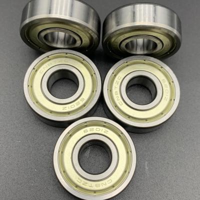 China Single Row Precision Ball Bearing 12x32x10 6201 ZZ Bearing Deep Groove for sale