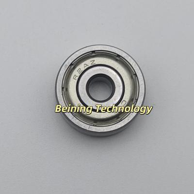 China R2AZZ Shielded Radial Miniature Deep Groove Ball Bearings Single Row 3.175x12.7x4.366mm for sale